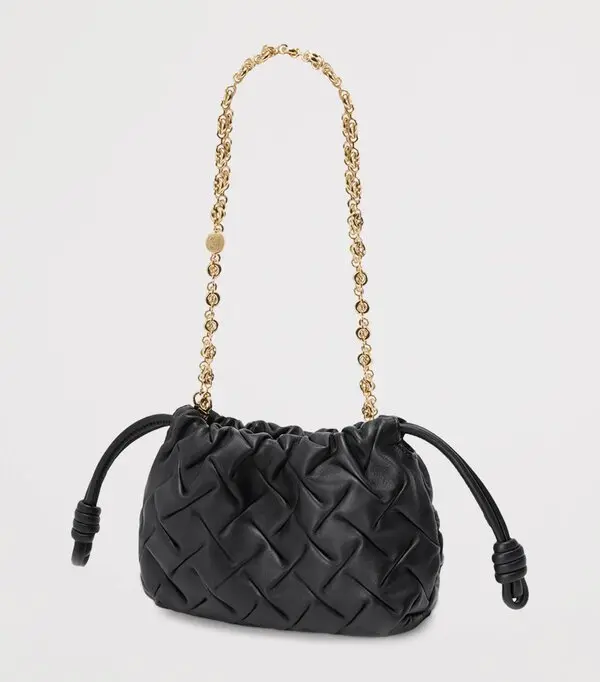 Loewe Mini Flamenco Clutch - Black