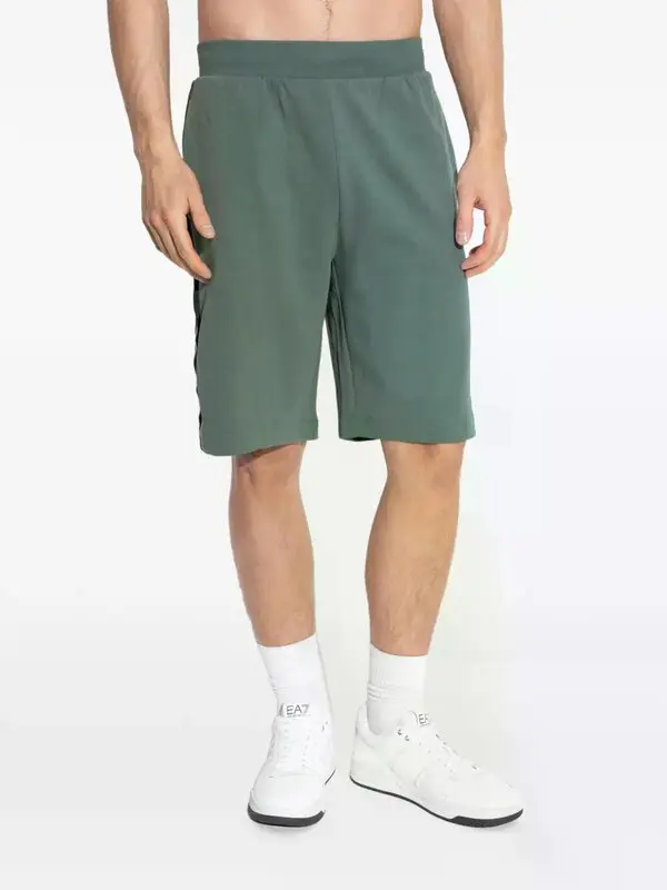 EA7 Side-stripe Shorts