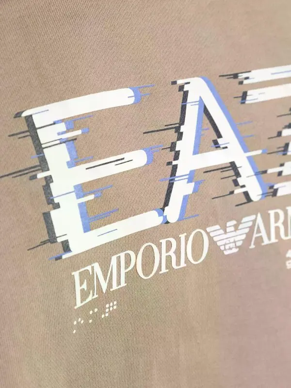 EA7 Logo Hoodie - Neutrals