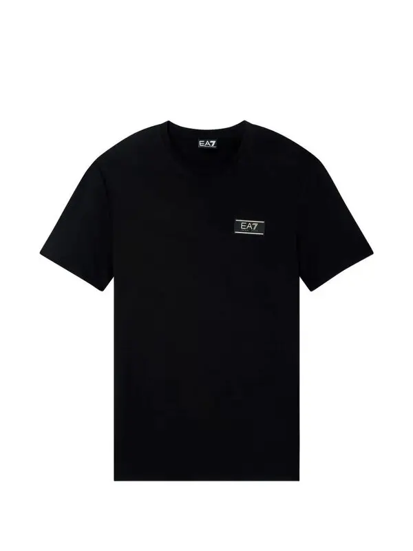 EA7 Premium Label Stretch Crew-neck T-shirt