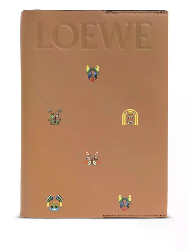 Loewe X Louis Wain Animal-motif Notebook - Neutrals