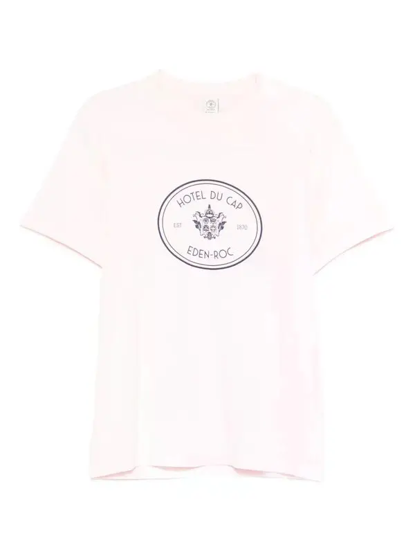 SPORTY & RICH Graphic Print T-shirt - Pink
