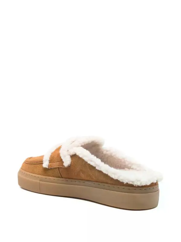 Inuikii Shearling Strap Mules