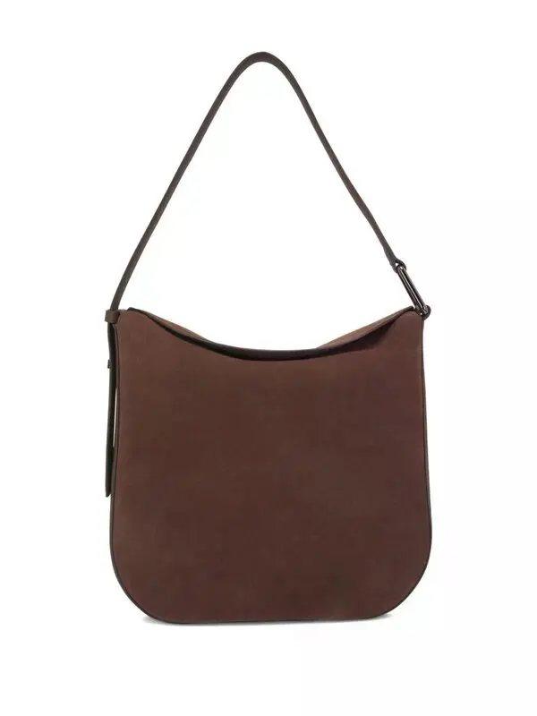Akris Suede Shoulder Bag