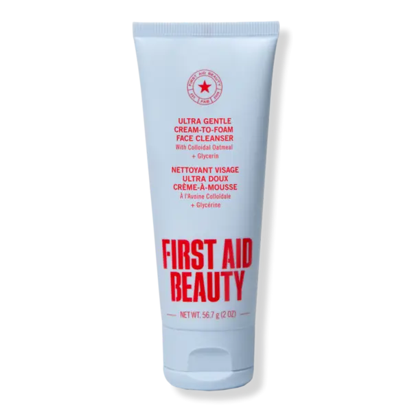 FIRST AID BEAUTY Ultra Gentle Cream-to-foam Face Cleanser - One-color