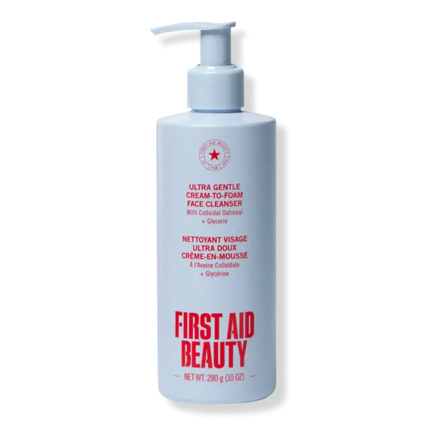 FIRST AID BEAUTY Ultra Gentle Cream-to-foam Face Cleanser - One-color