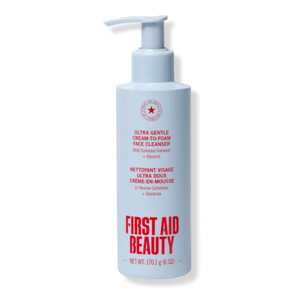 FIRST AID BEAUTY Ultra Gentle Cream-to-foam Face Cleanser - One-color