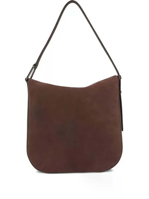 Akris Suede Shoulder Bag