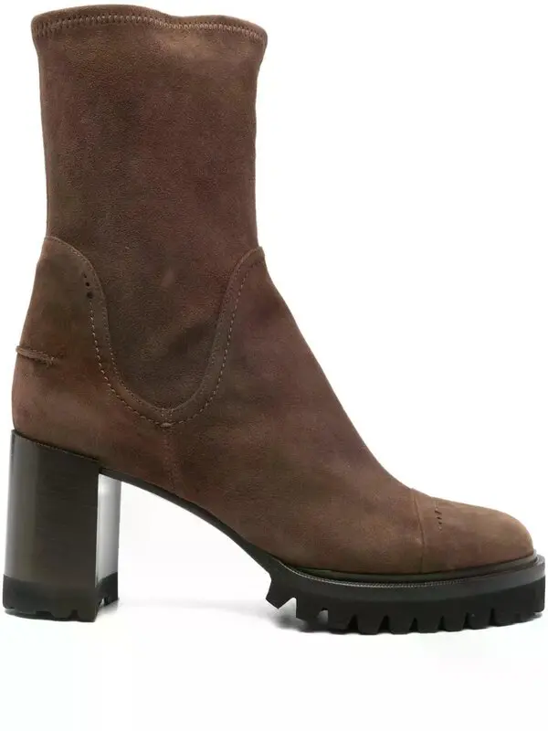 TRUMAN´S 80mm Block-heel Lug-sole Boots
