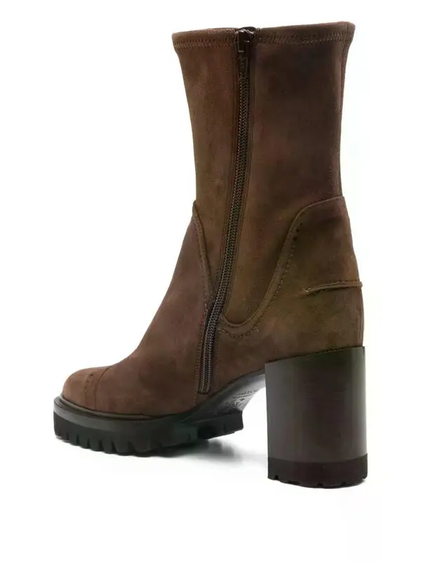 TRUMAN´S 80mm Block-heel Lug-sole Boots