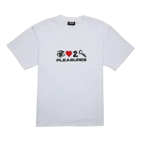 PLEASURES Screw Heavy Weight Shirt - White