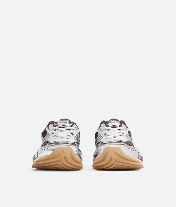 Bottega Veneta Orbit Sneaker - Fondant/silver