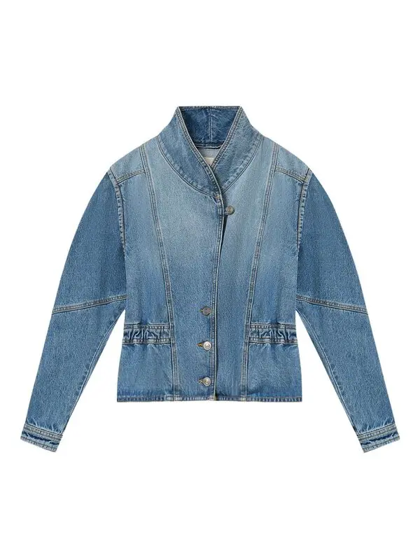 Isabel Marant Dolie Denim Jacket - Sky Blue