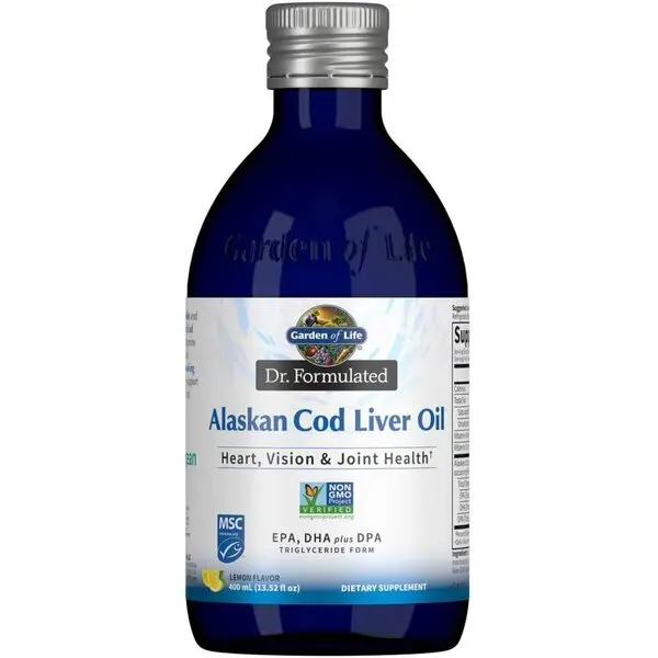 GARDEN OF LIFE Dr. Formulated Alaskan Cod Liver Oil Liquid - One-color
