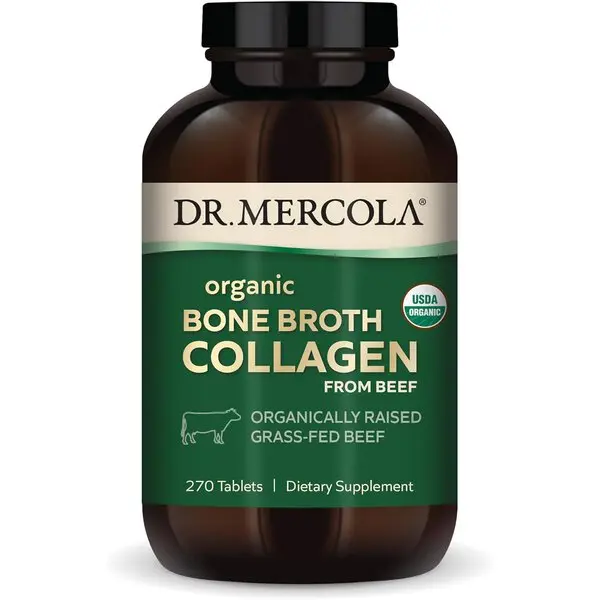 DR. MERCOLA Collagen Organic Beef Broth - One-color