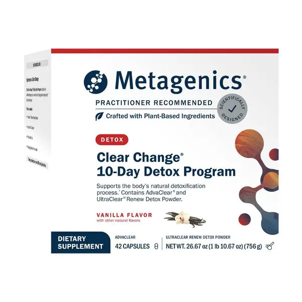 METAGENICS Clear Change 10-day Detox Program - One-color