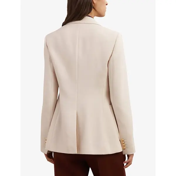 REISS Soren Single-breasted Wool Blazer