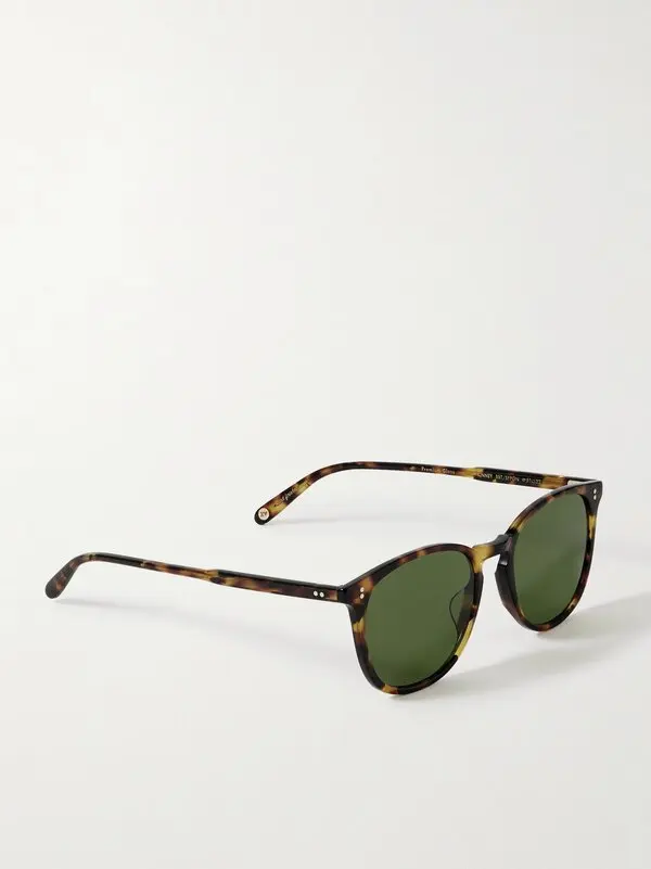 Garrett Leight Kinney Sunglasses - Tortoiseshell