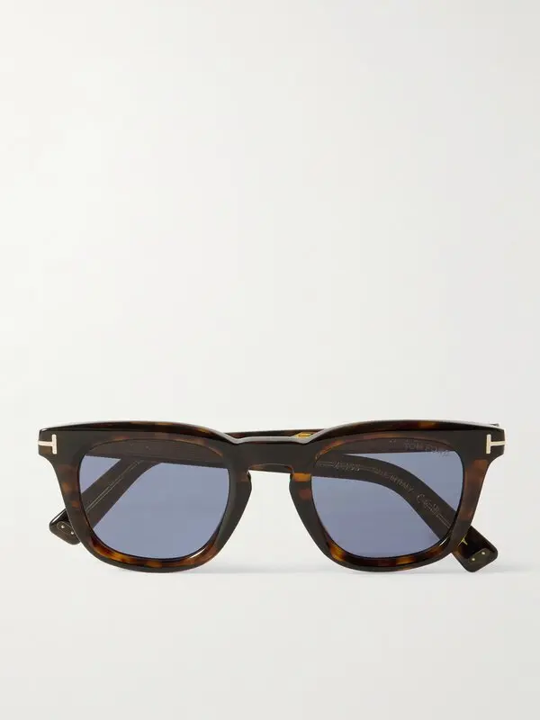 TOM FORD Round-frame Sunglasses - Tortoiseshell