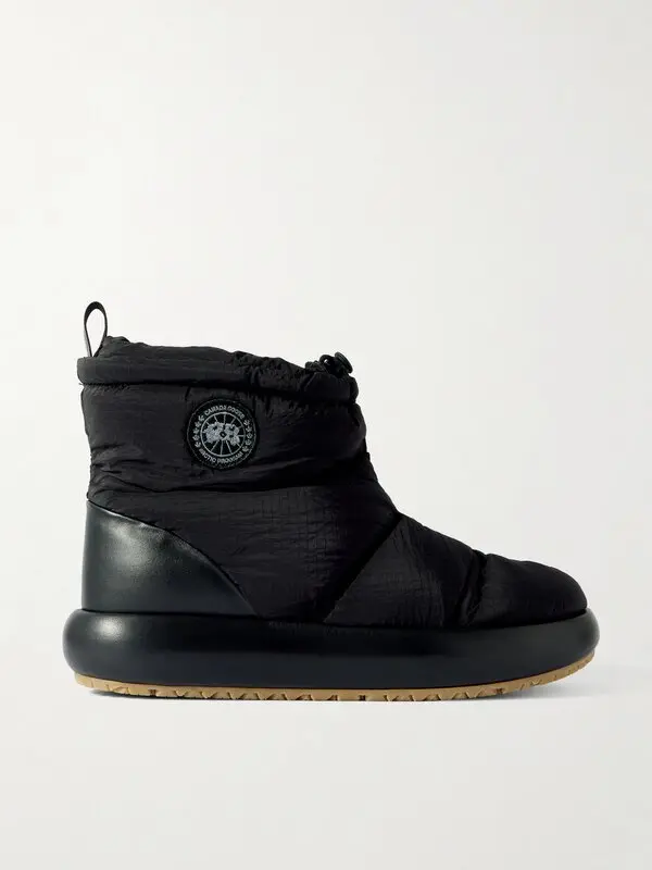 Canada Goose Pender Logo-appliquéd Quilted Boots