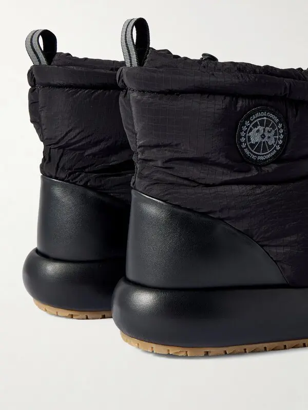 Canada Goose Pender Logo-appliquéd Quilted Boots