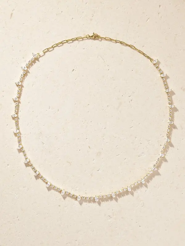 ANITA KO Ava 18-karat Diamond Necklace - Gold