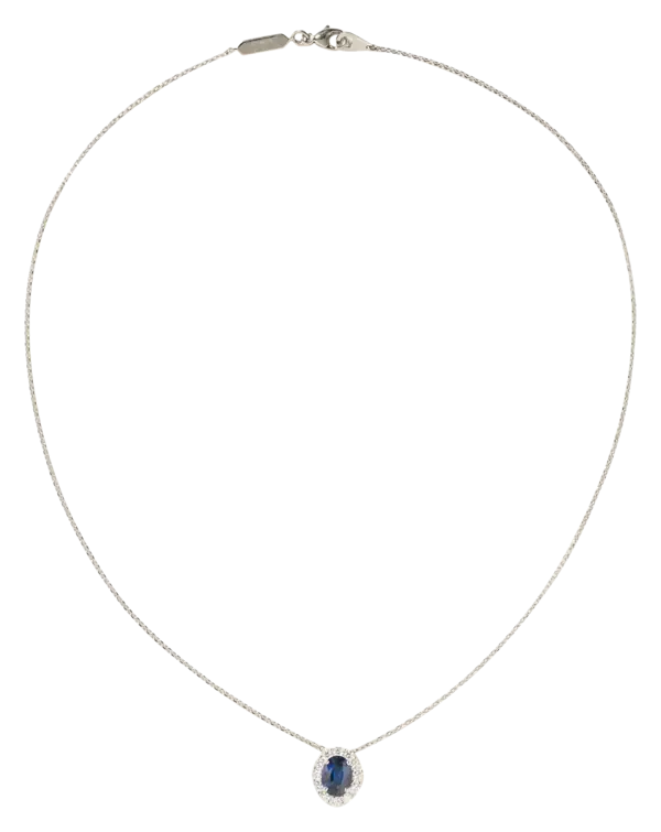 GARRARD 1735 Platinum, Sapphire And Diamond Necklace - Gold