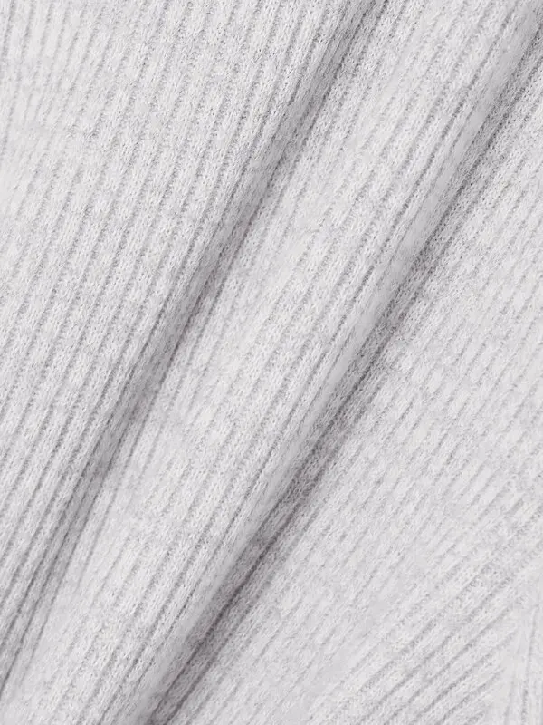 Citizens Of Humanity Bina Ribbed Jersey Top - Gray
