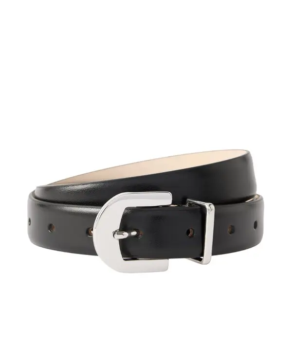 DEHANCHE Indus Leather Waist Belt - Black