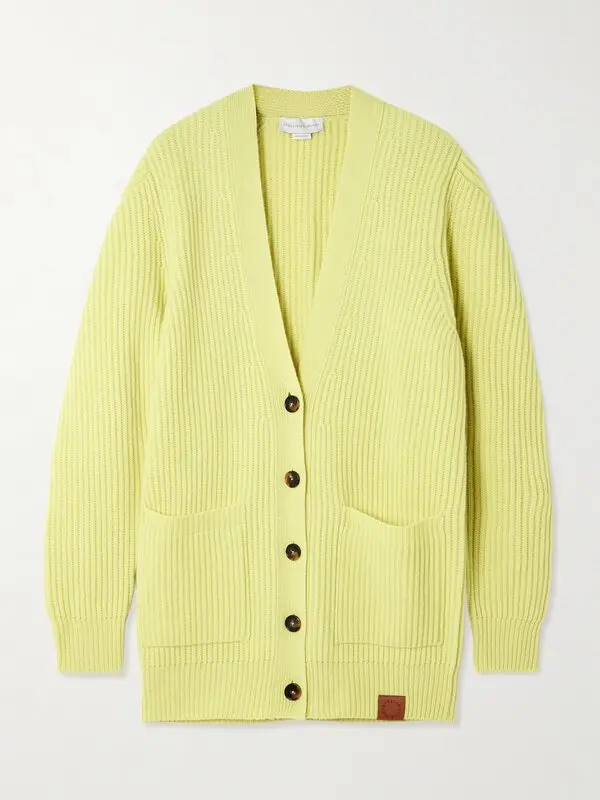 Stella McCartney Ribbed Wool Cardigan