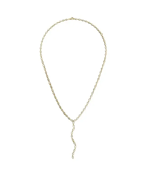 ANITA KO 18-karat Diamond Lariat Necklace - Gold