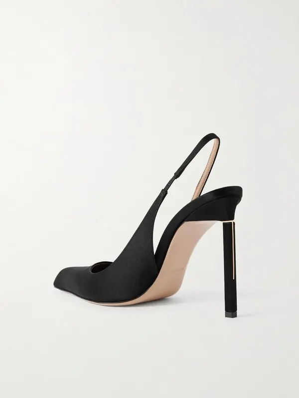 TOM FORD Satin Slingback Pumps