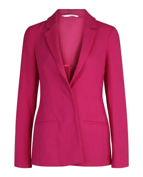 Givenchy Single-breasted Wool-blend Blazer - Fuchsia