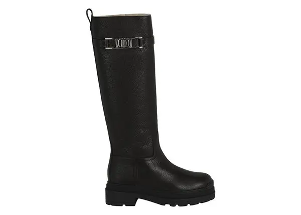 FERRAGAMO Ryder F Knee-high Boots - Black
