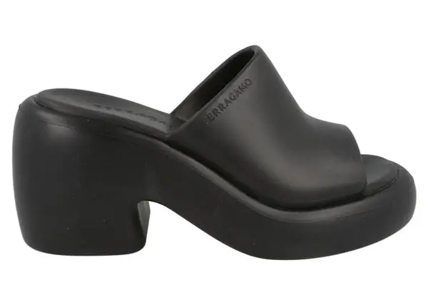 FERRAGAMO Deva Sandals - Black