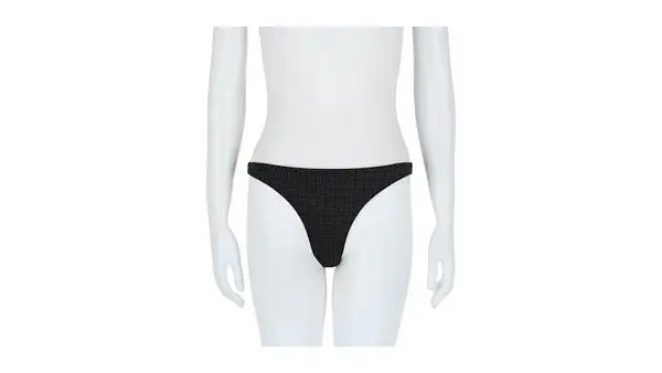 Givenchy 4g Bikini Bottoms - Black Grey