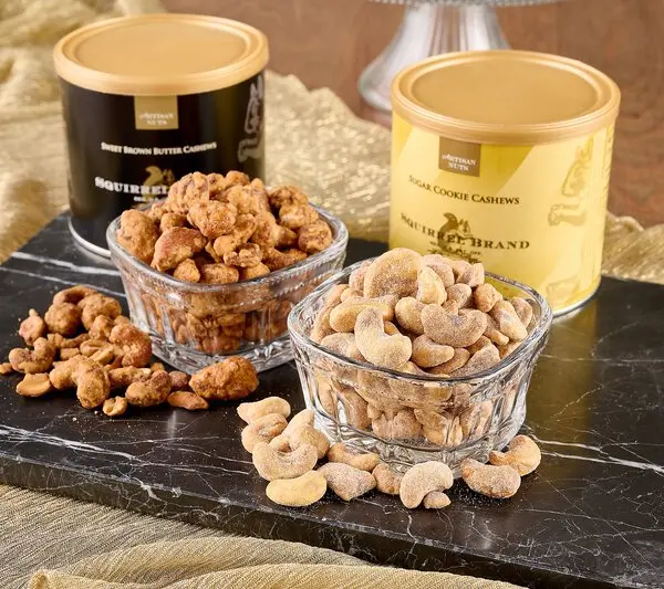 SQUIRREL BRAND 12oz. Sugar Cookie & 14oz Brown Butter Cashews - One-color