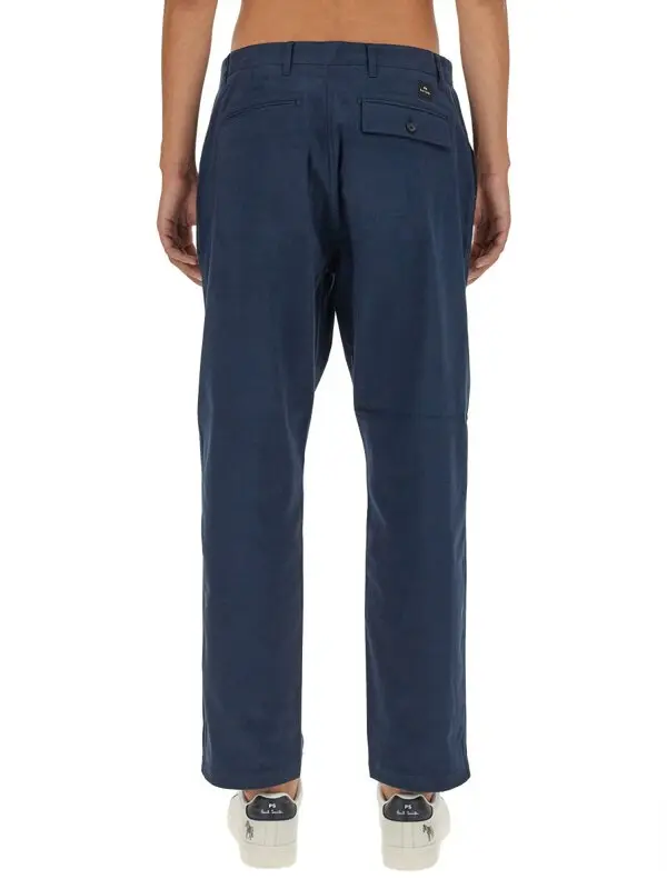 Paul Smith Loose Fit Trousers - Blue