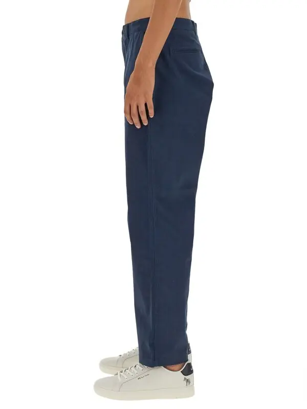 Paul Smith Loose Fit Trousers - Blue
