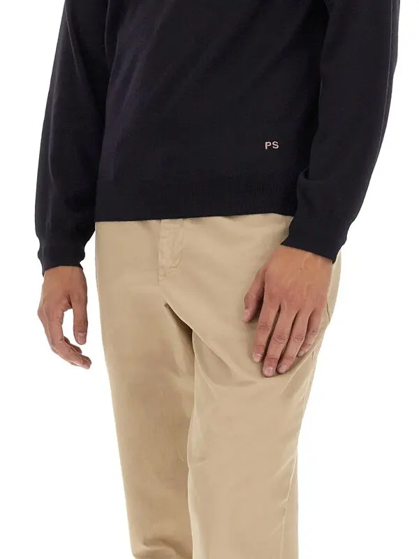 Paul Smith Logo Jersey - Blue