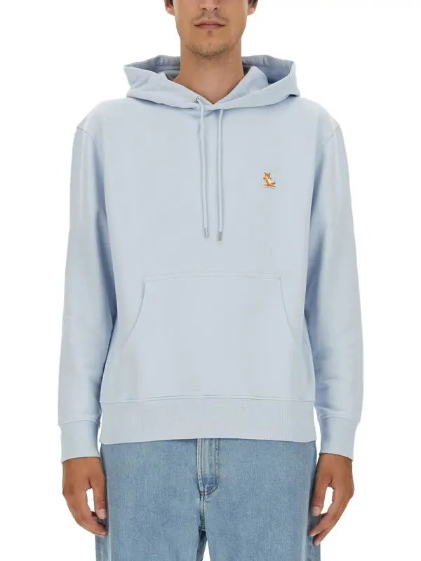 Maison Kitsuné Sweatshirt With Logo Patch