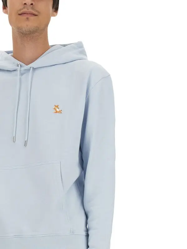 Maison Kitsuné Sweatshirt With Logo Patch