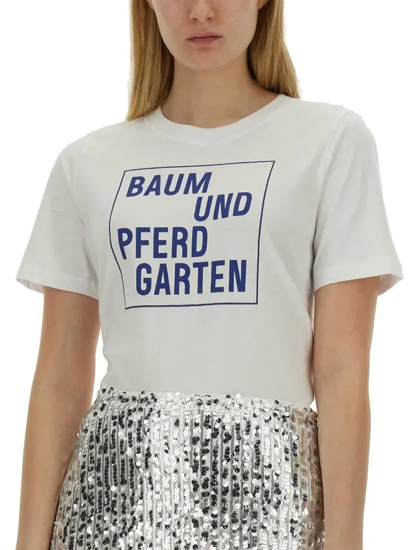 Baum Und Pferdgarten Printed T-shirt
