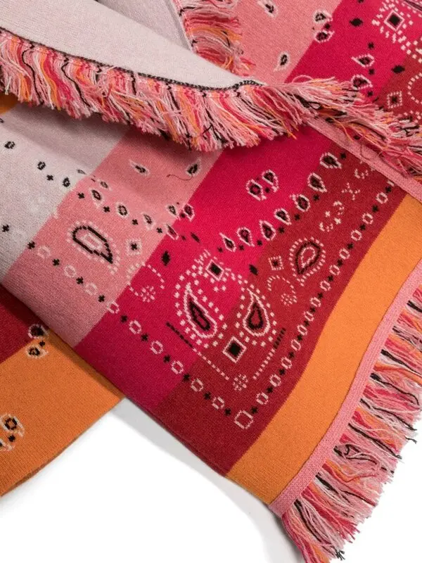 Alanui Bandana Jacquard Cardigan - Multicolour