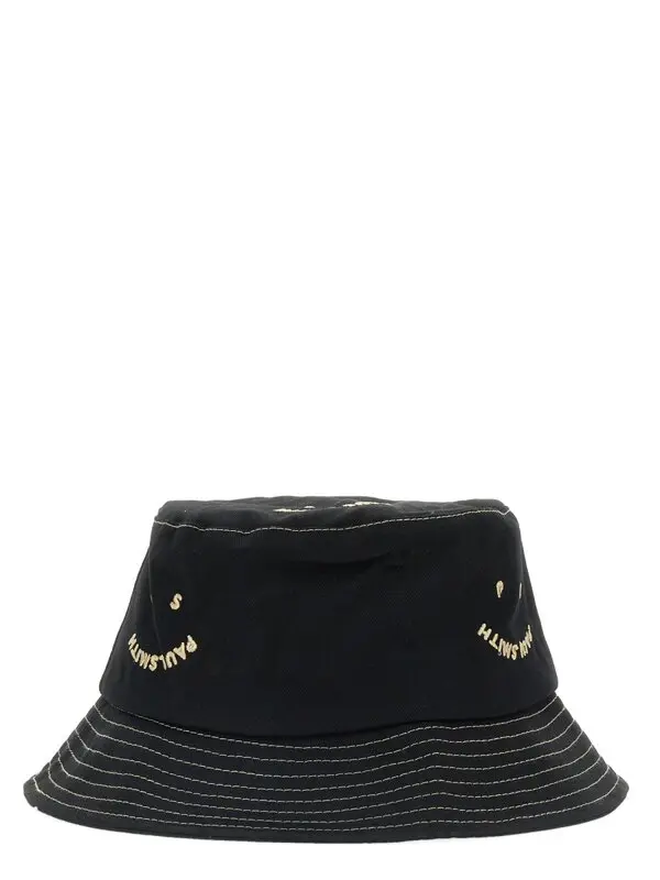 Paul Smith Happy Bucket Hat - Black