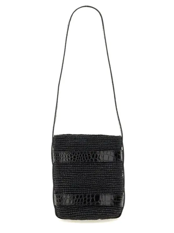 Manebí Raffia Bucket Bag