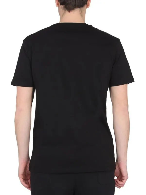 Alpha Industries T Shirt With Logo - Black