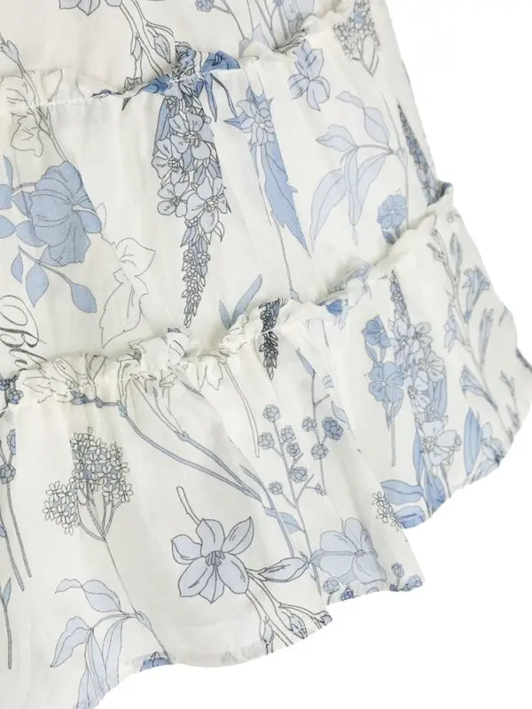 Blumarine Cotton Print Dress