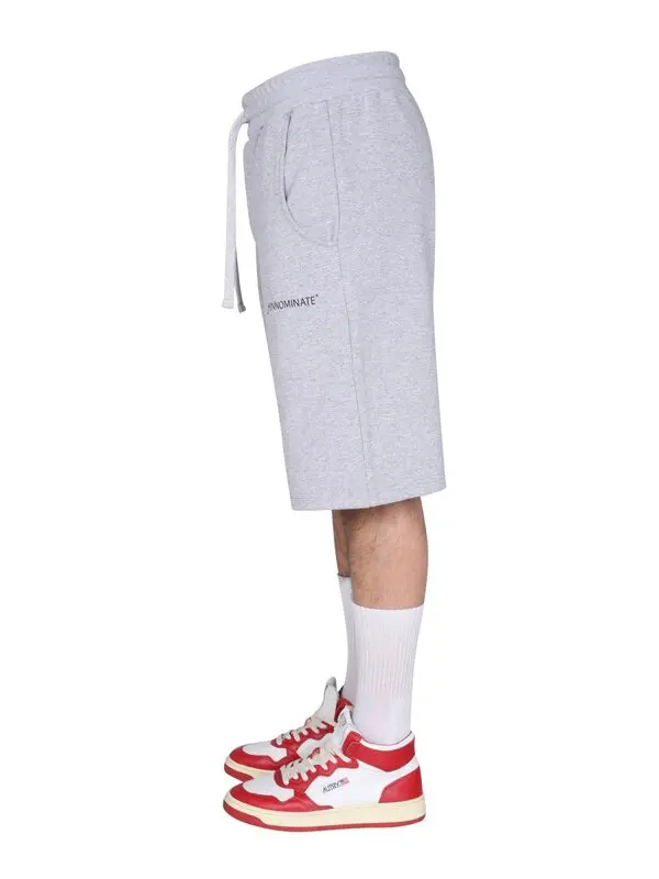 HINNOMINATE Logo Bermuda Shorts - Grey