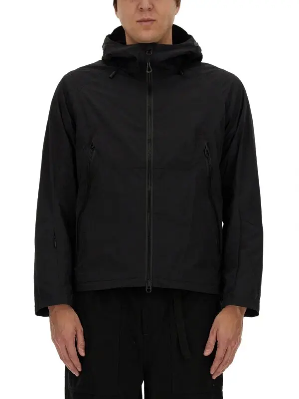 JG1 Hooded Textured Nylon Jacket
